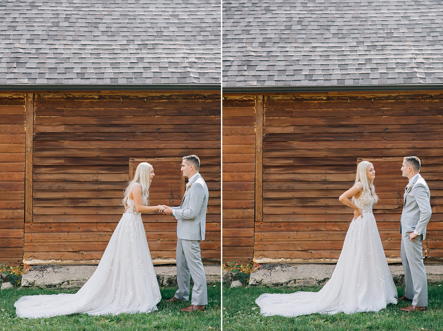 Fall, Hitching Post Wedding | Annie & Jared - amberlangerud.com